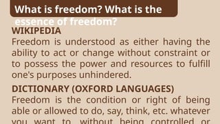 Lesson 5 - The Freedom of the Human Person.pptx
