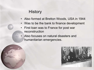 Lesson 5 the imf and world bank | PPTX