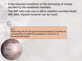 Lesson 5 the imf and world bank | PPTX