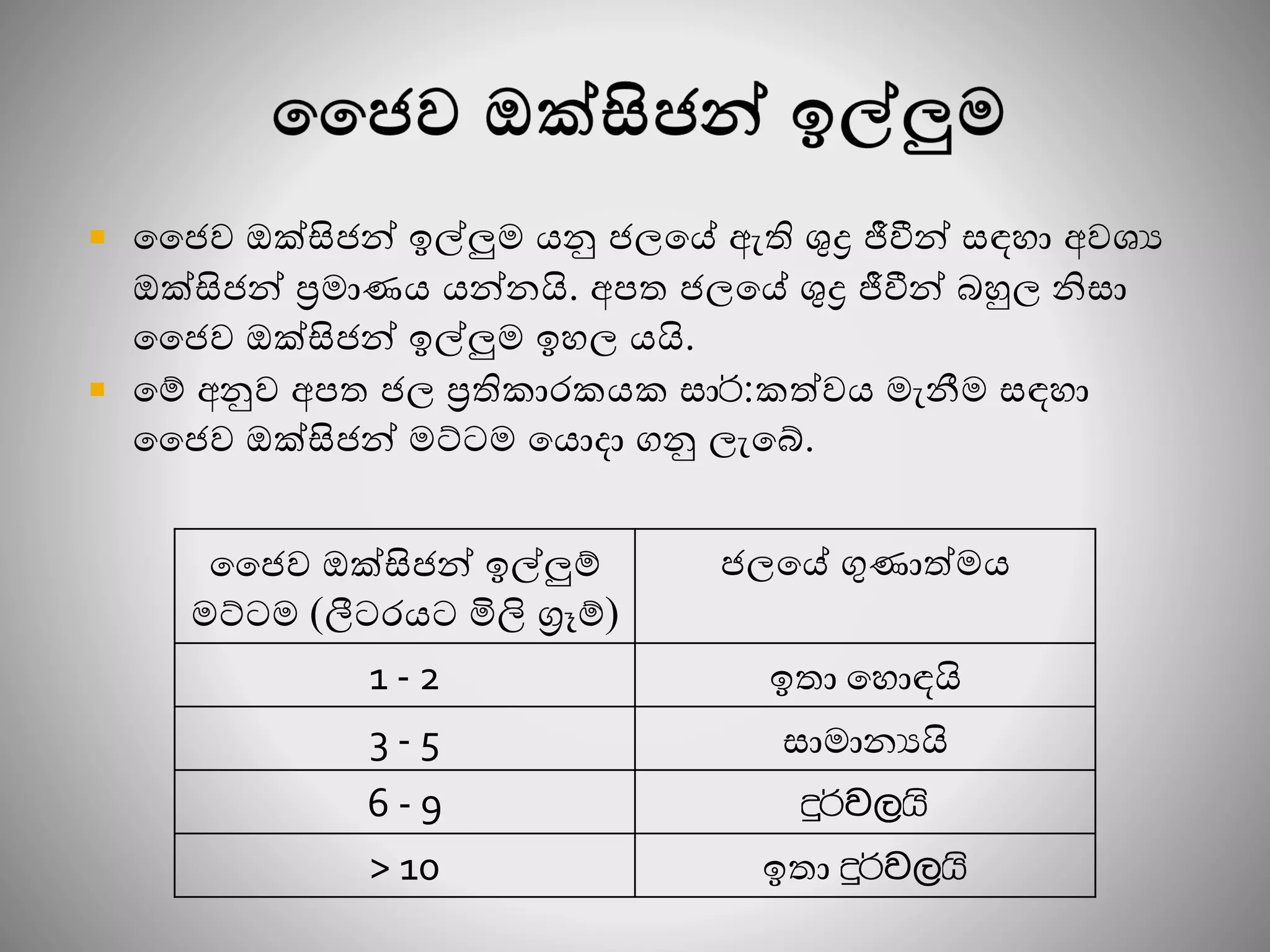 Lesson 5 wastewater treatment sinhala | PDF