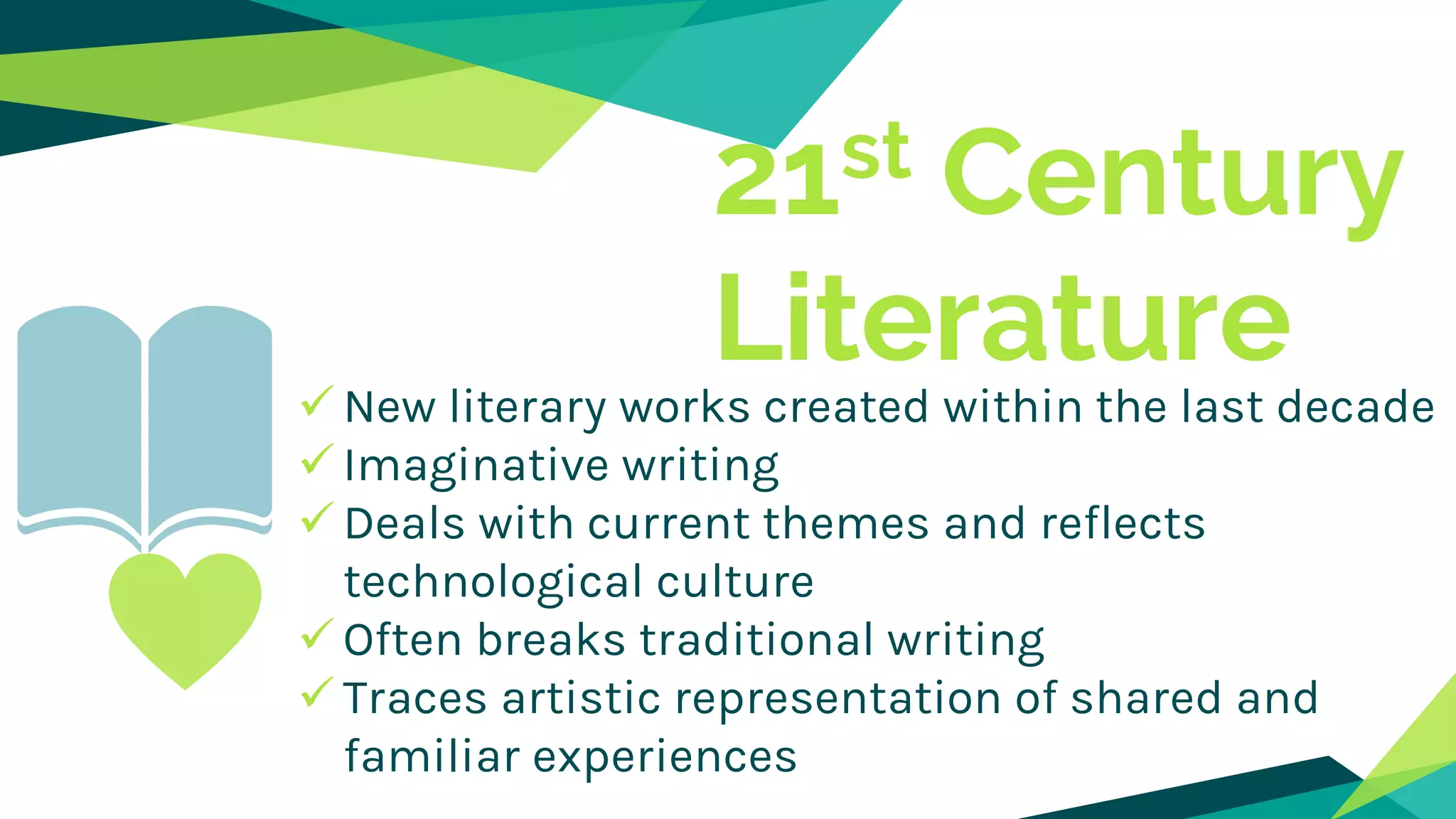What is 21st Century Literature? | PPTX