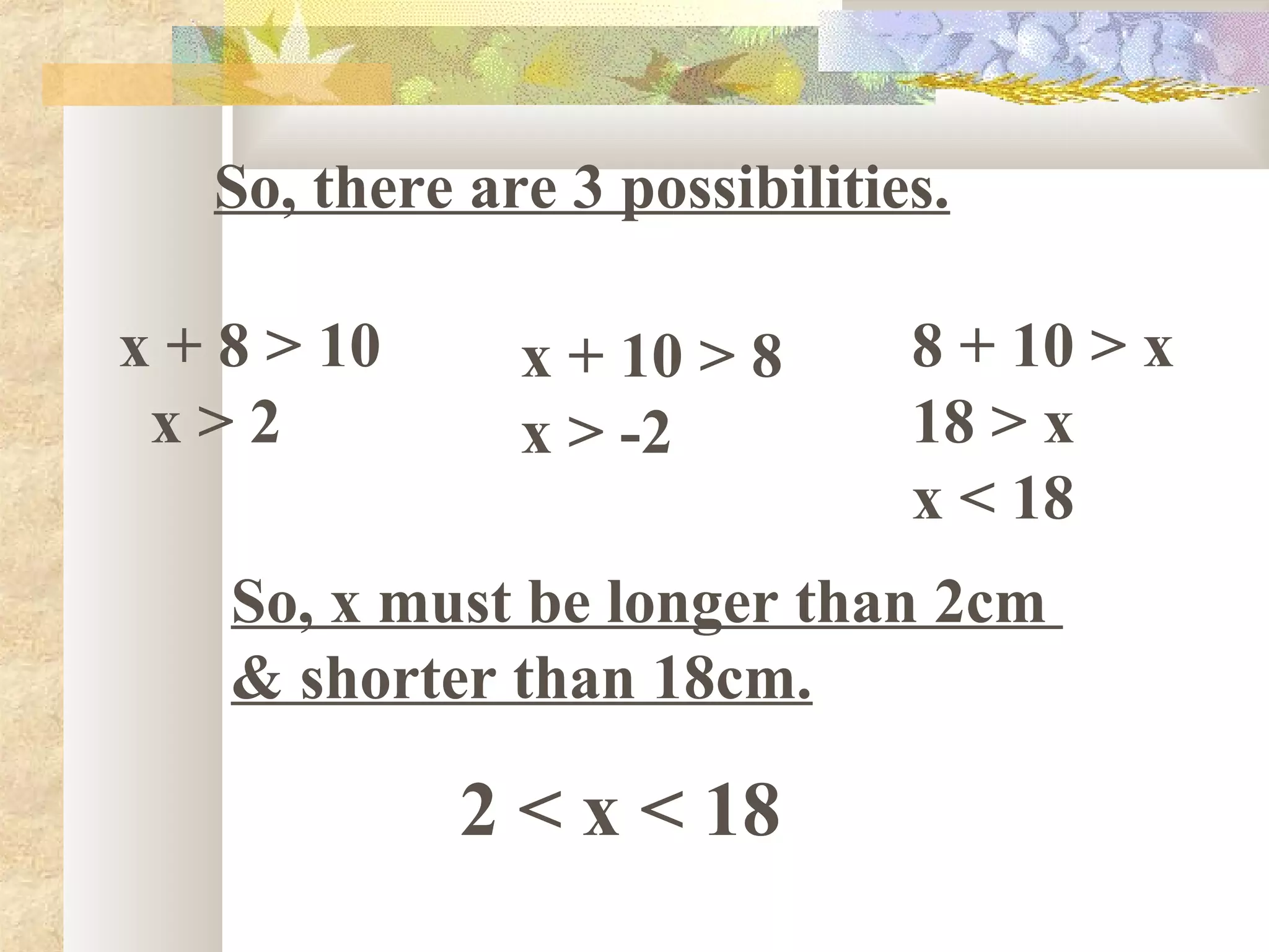 Lesson 5 5 inequalities in triangles | PPT