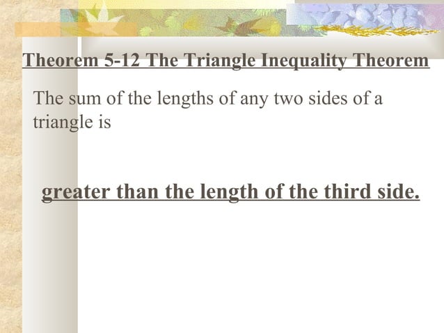 Lesson 5 5 inequalities in triangles | PPT