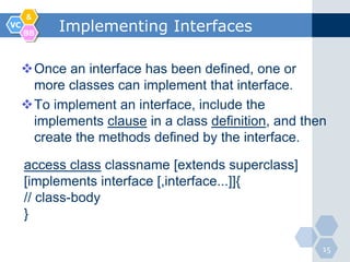 Abstract & Interface | PPT