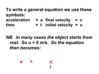 Lesson+5+Acceleration+Starter | PPT