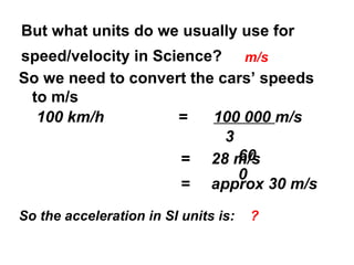 Lesson+5+Acceleration+Starter | PPT