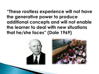 Dale's Cone of Experience | PPTX