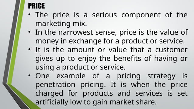 LESSON 5A ENTREPRENEURSHIP MARKETING MIX.pptx | Retail Industry ...