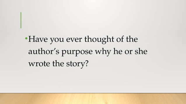 LESSON 5 APPRAISE THE UNITY OF PLOT, SETTING AND CHARACTERIZATION ...