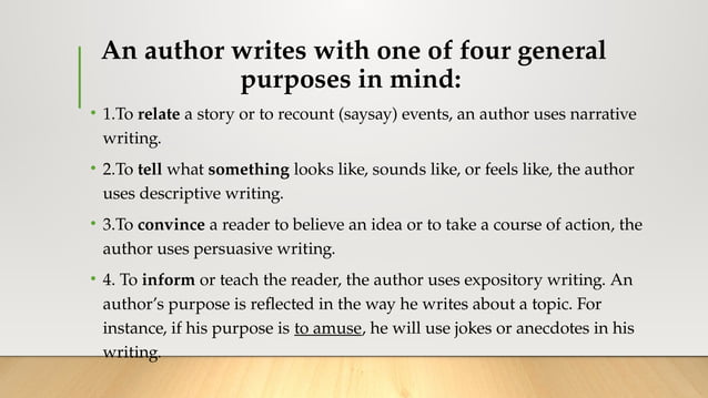 LESSON 5 APPRAISE THE UNITY OF PLOT, SETTING AND CHARACTERIZATION ...