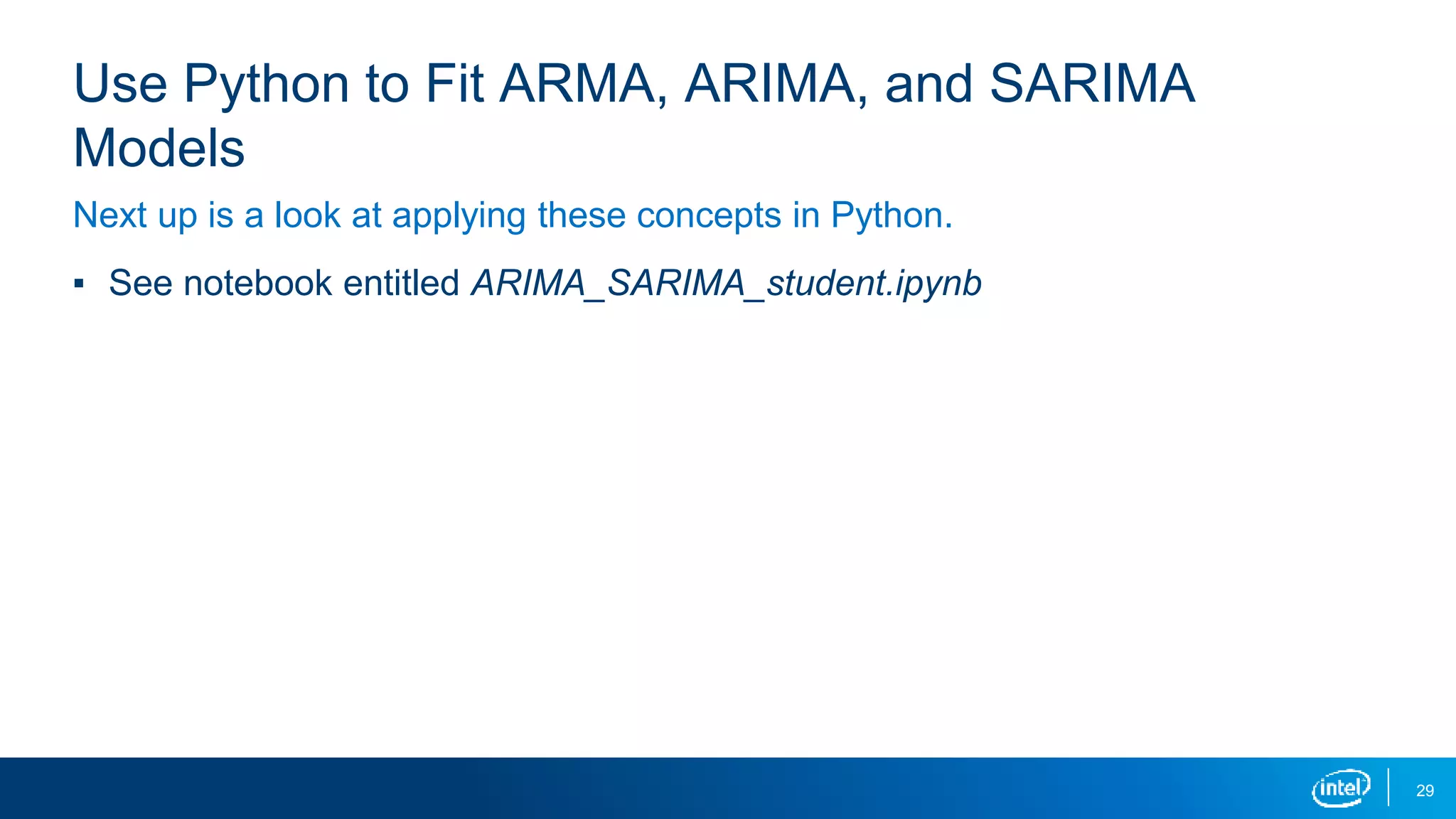 Lesson 5 arima | PPTX | Technology & Computing