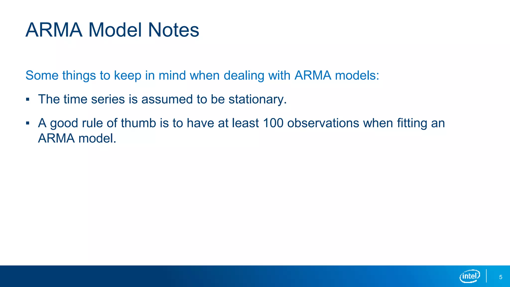 Lesson 5 arima | PPTX