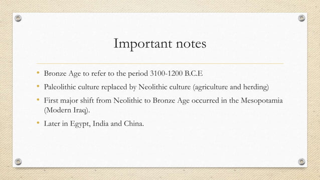 Lesson 5 bronze age | PPTX