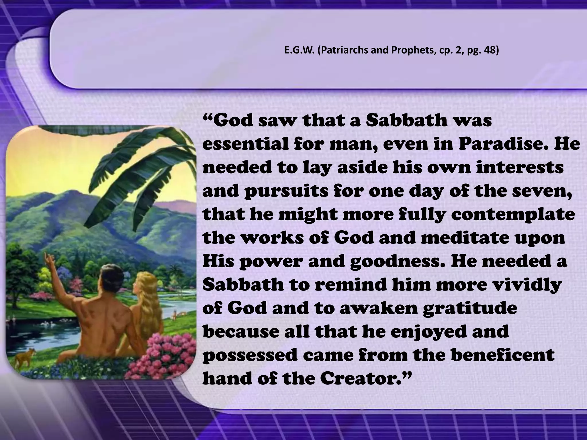 Lesson 5 | Christ as the Lord of the Sabbath | Sabbath School | Power Point | PPTX