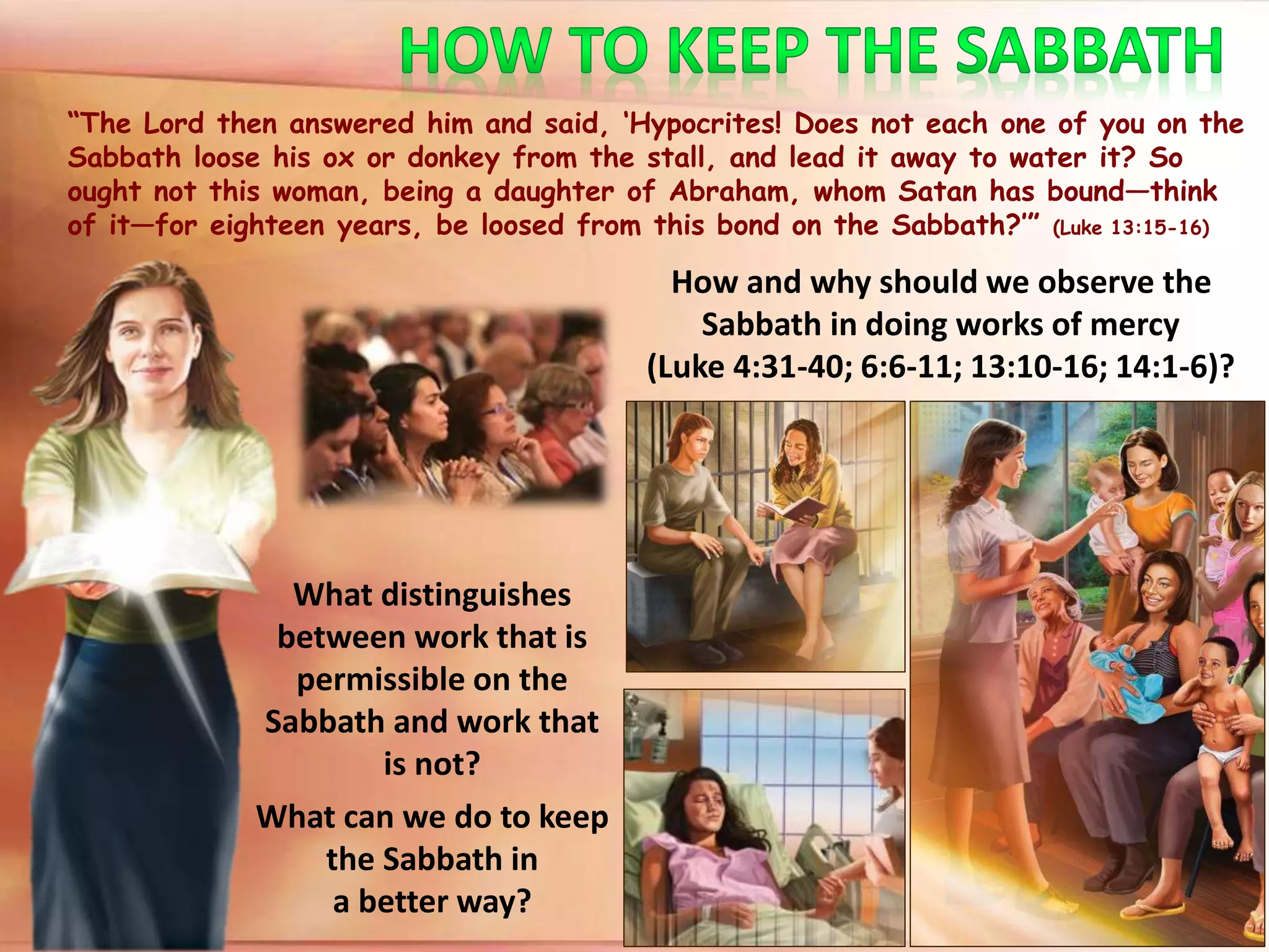 Lesson 5 | Christ as the Lord of the Sabbath | Sabbath School | Power ...
