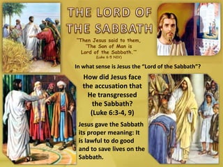 Lesson 5 | Christ as the Lord of the Sabbath | Sabbath School | Power ...