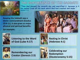 Lesson 5 | Christ as the Lord of the Sabbath | Sabbath School | Power ...