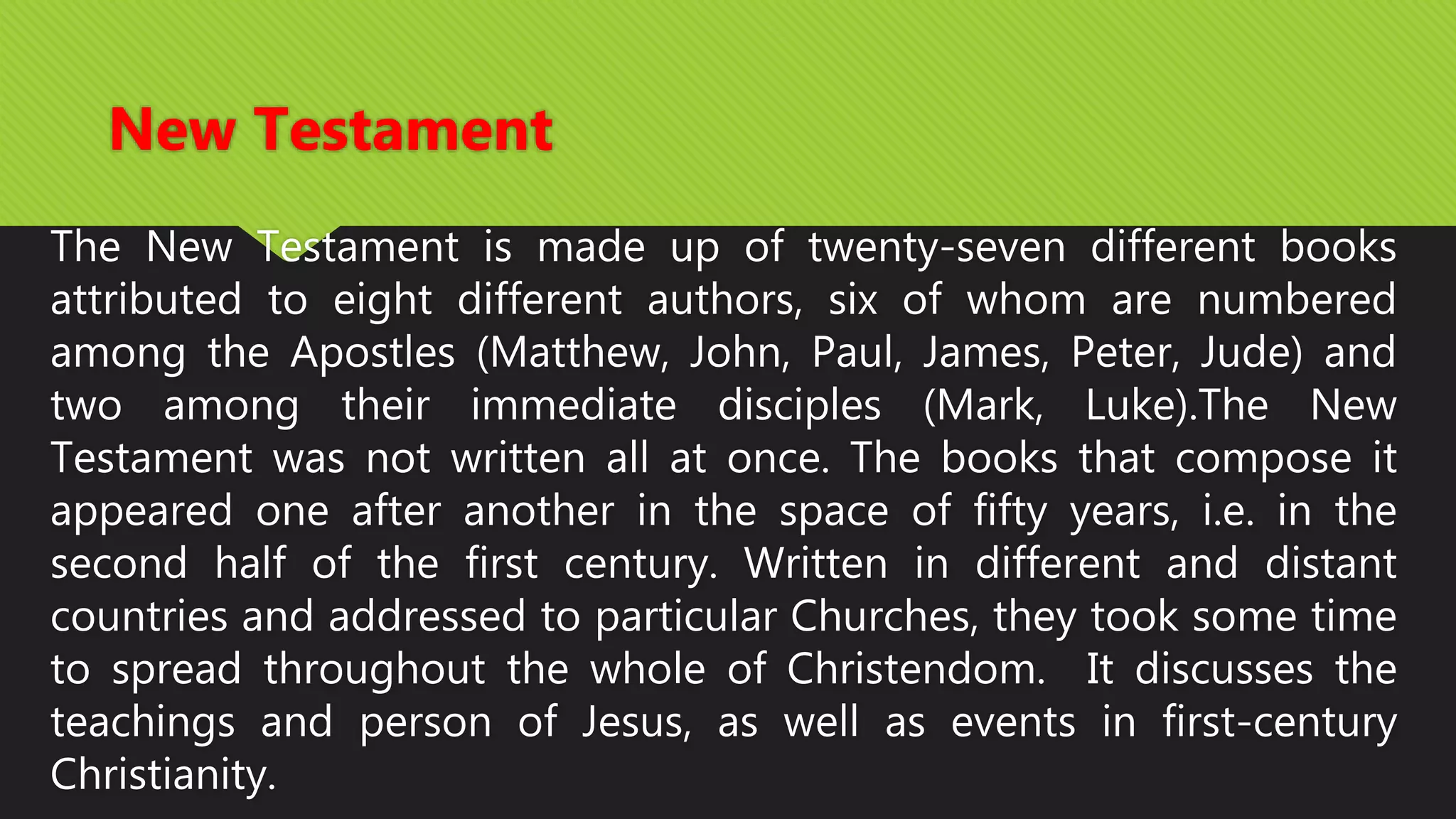 Lesson 5 CHRISTIANITY | PPTX