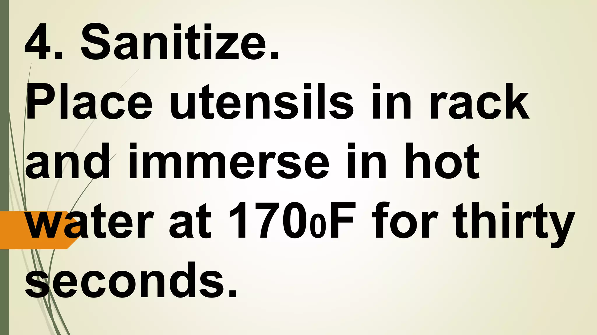 Lesson 5 Cleaning and Sanitizing Tools and Equipment | PPTX