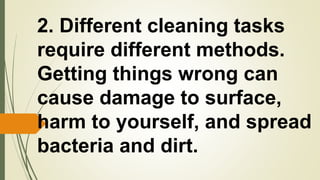 Lesson 5 Cleaning and Sanitizing Tools and Equipment | PPTX