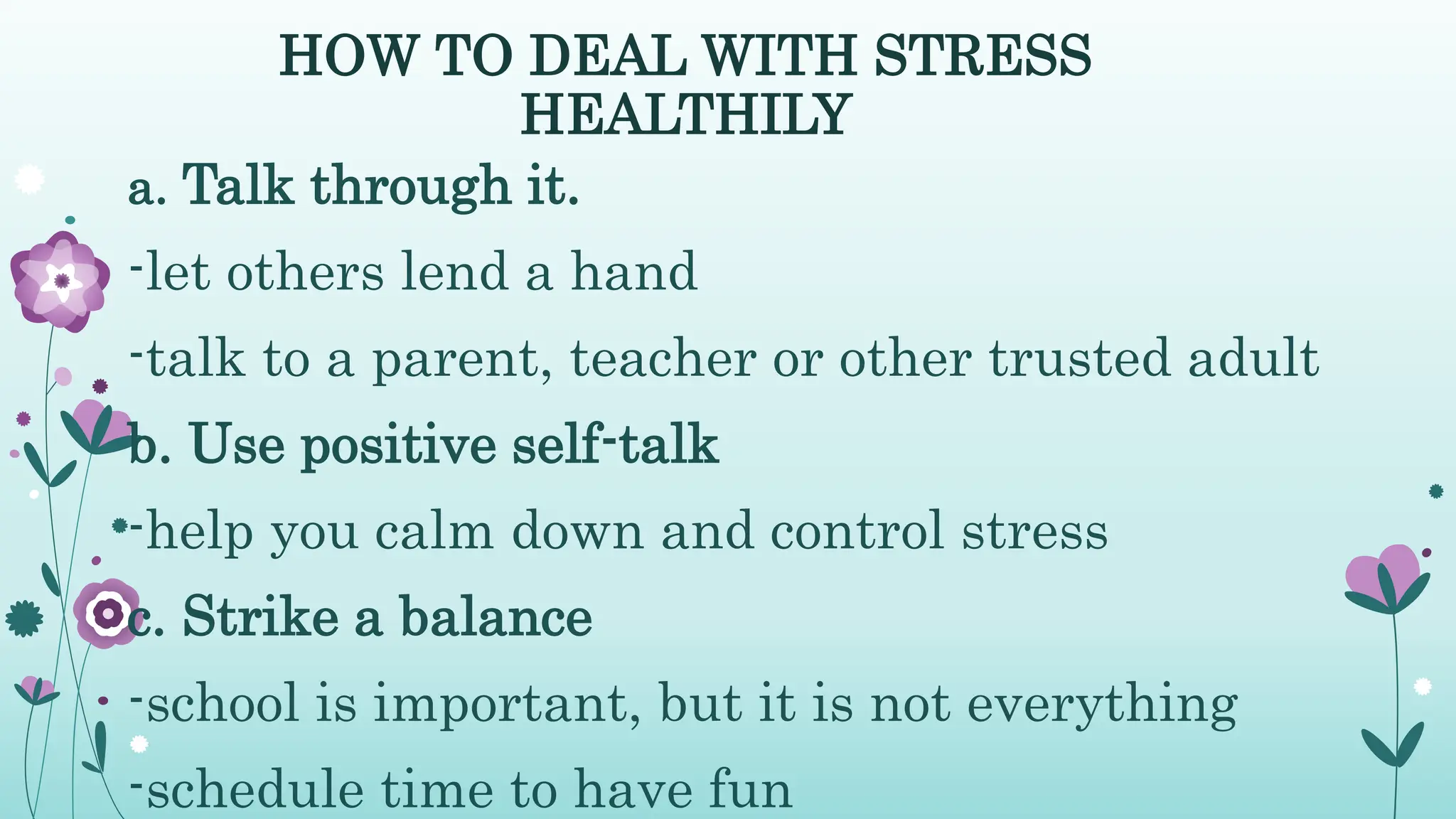 lesson 5 coping with stress aspect of personal development | PPTX