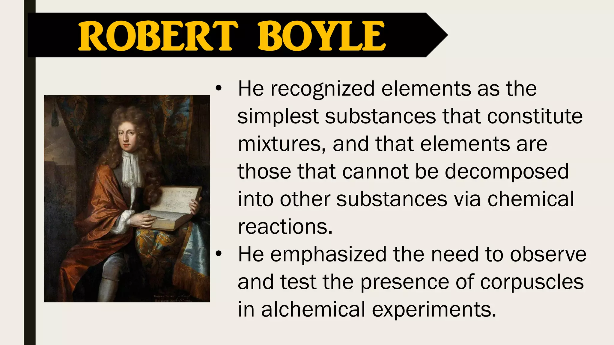 Lesson 5: Corpuscles to Chemical Atomic Theory (The Development of ...