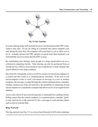 Lesson 5 data communication and networking (136 kb) | PDF