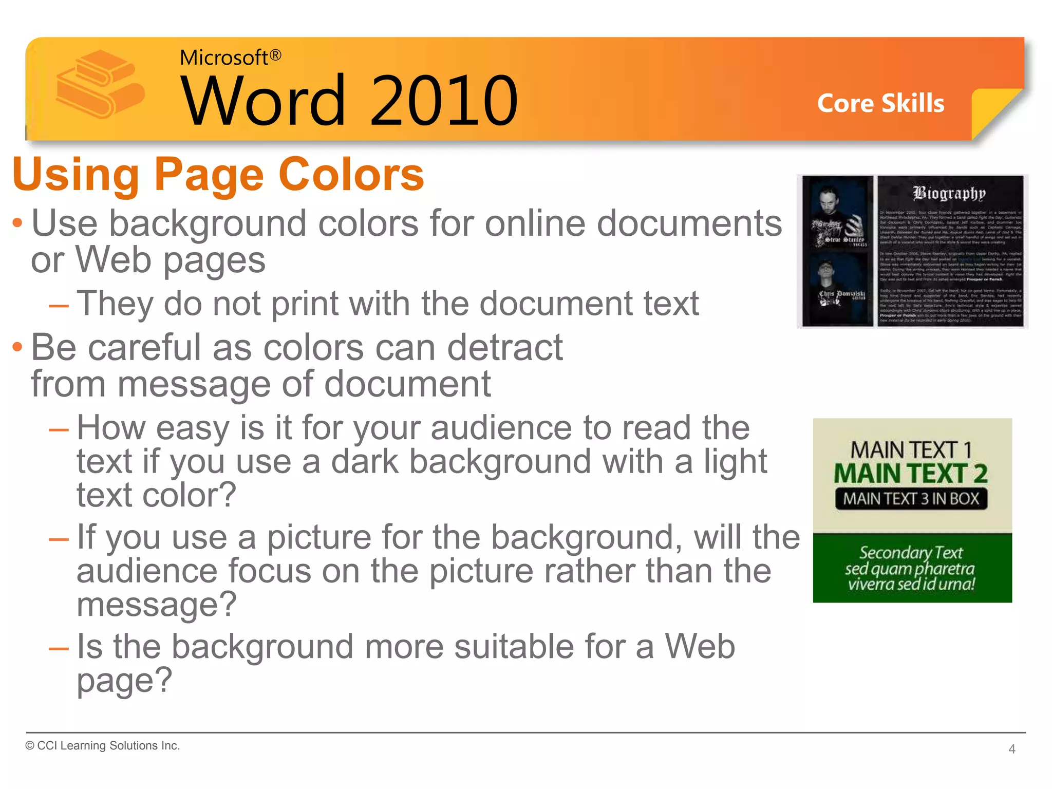 Word Lesson 5D Backgrounds | PPT