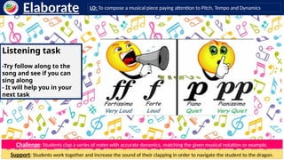 Introduction to the Elements of Music Part 2.pptx | Music | Entertainment