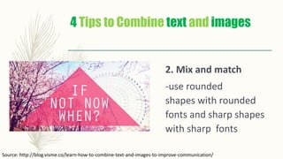 Combine Text and Images | PPTX