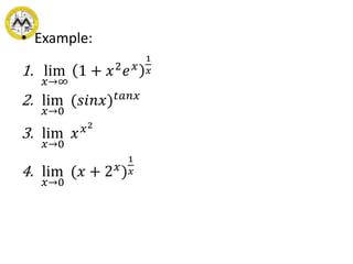 Lesson 5 indeterminate forms | PPTX