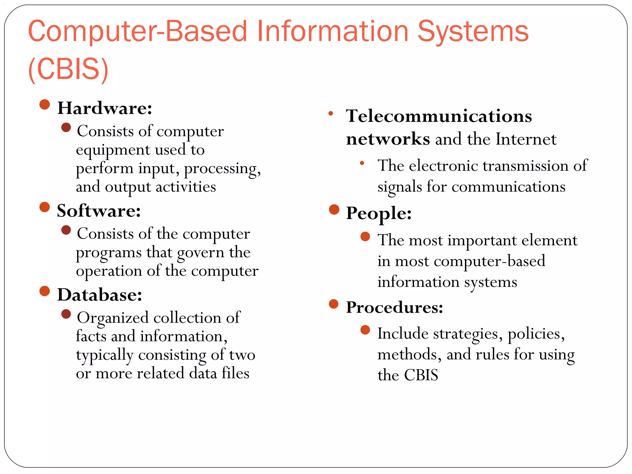Lesson 5: Information Systems Presentation | PPT