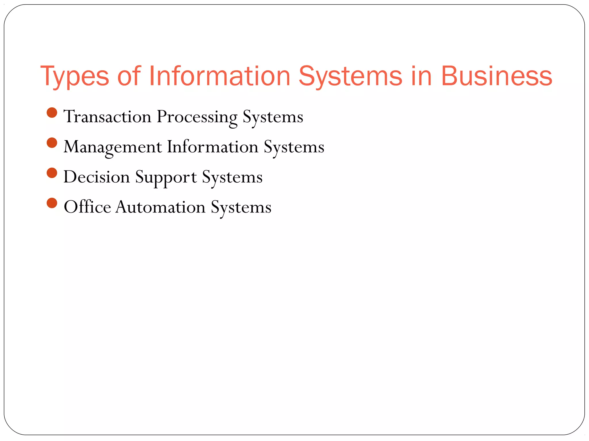 Lesson 5: Information Systems Presentation | PPT
