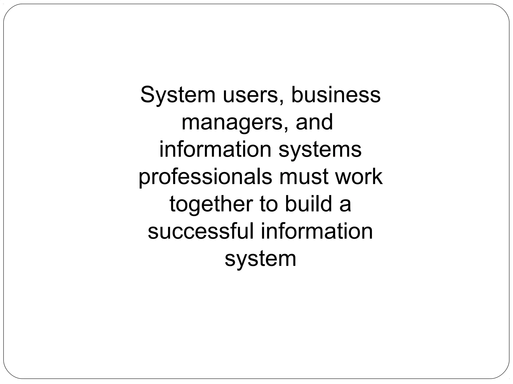 Lesson 5: Information Systems Presentation | PPT
