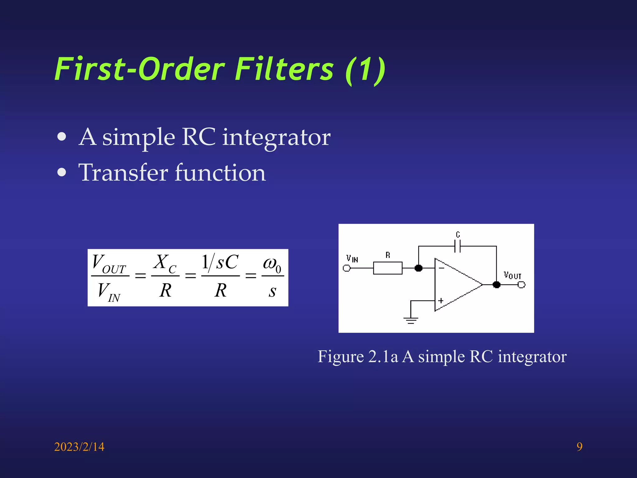 Lesson 5 Low-pass Filters (Lecture 3).ppt