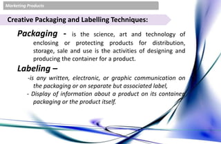 Lesson 5 marketing product | PPTX