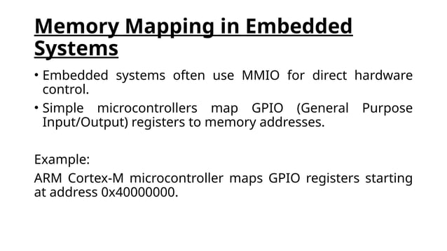 Memory Mapping Pptx Wsetdryfugiop8ytrewsrdtfyguiopoidxfcgvhj Pptx