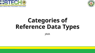 LESSON 5 Nested Conditional Statements & Reference Data Types.pptx