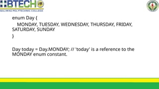 LESSON 5 Nested Conditional Statements & Reference Data Types.pptx