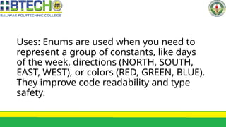 LESSON 5 Nested Conditional Statements & Reference Data Types.pptx