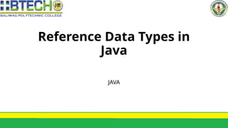 LESSON 5 Nested Conditional Statements & Reference Data Types.pptx