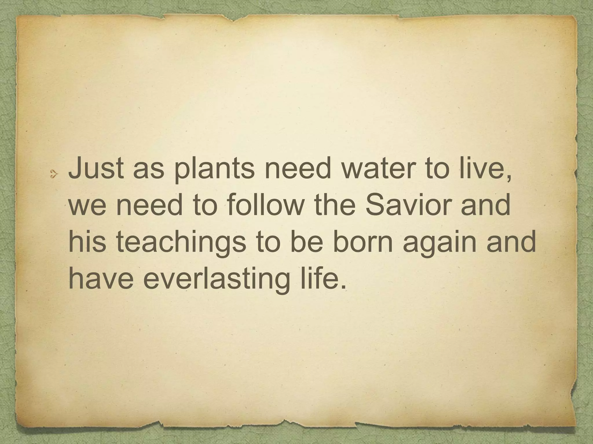 Lesson 5 new testament born again | PPTX