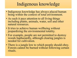 Indigenous Knowledge Systems - 5 | PDF