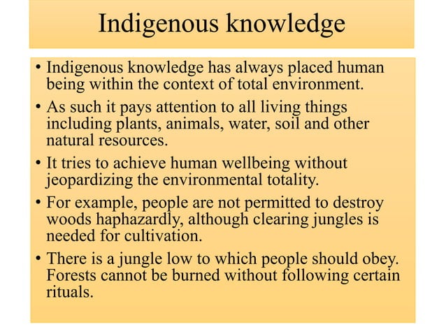 Indigenous Knowledge Systems - 5 | PDF