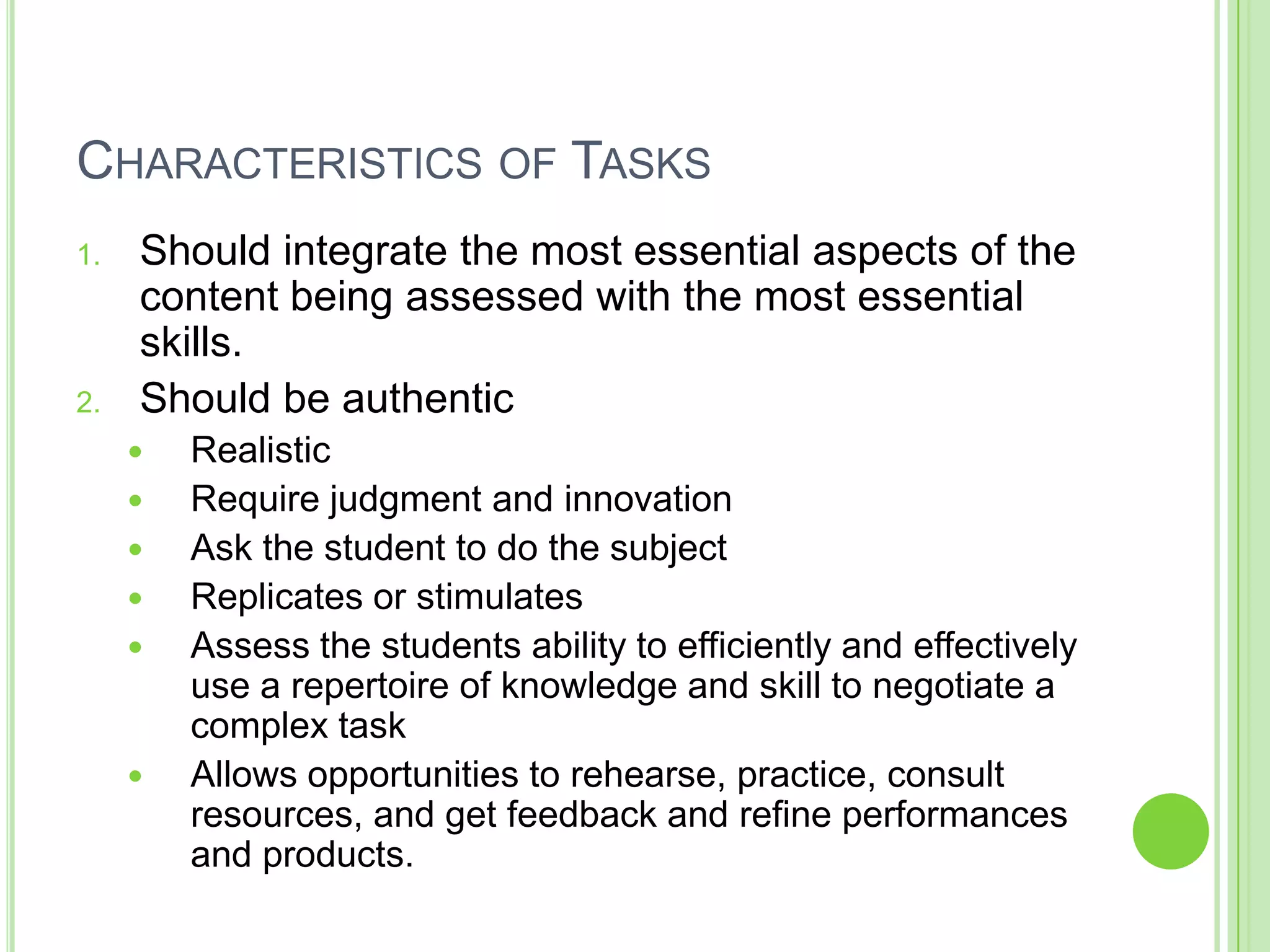 Lesson 5 performance based assessment | PPTX
