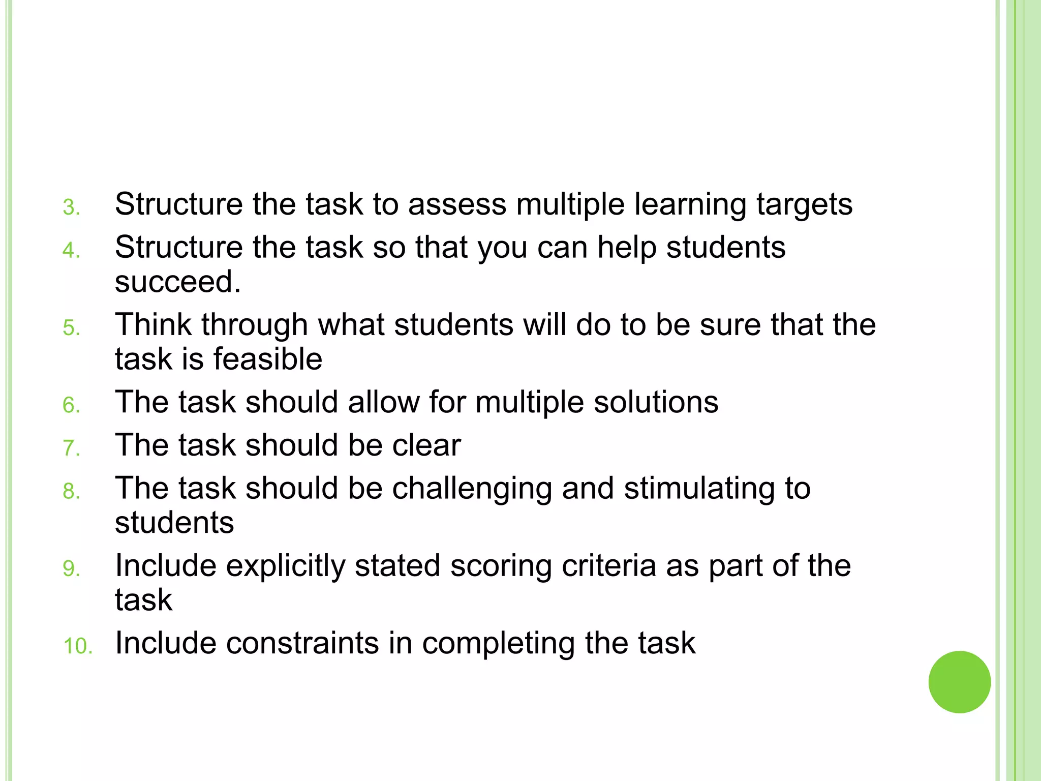 Lesson 5 performance based assessment | PPTX | Standardized Testing ...