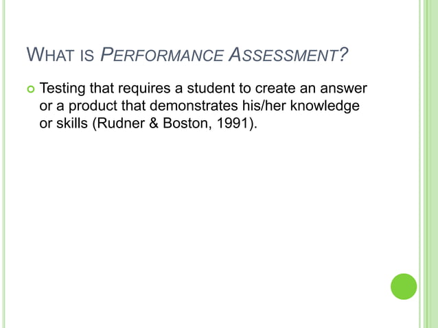 Lesson 5 performance based assessment | PPTX | Standardized Testing ...