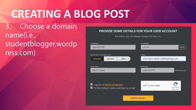 Lesson 5 Posting and Sharing Materials o.pptx | Internet for Beginners | Internet