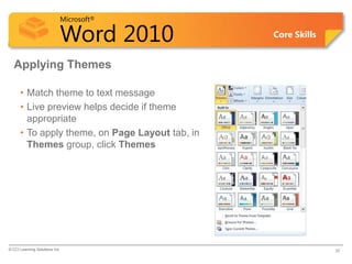 Word Lesson 5 power point | PPT