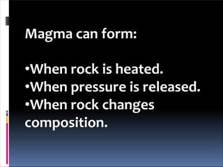 lesson 5 Rocks. Rock is naturally occurring solid mixture of one or ...